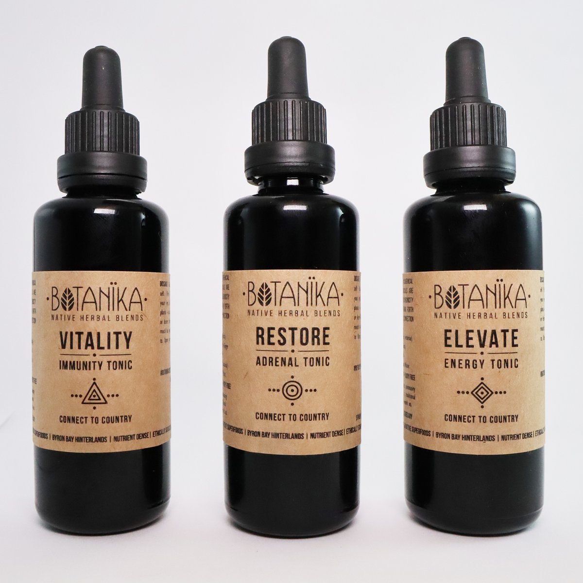 Botanika WELLNESS PACKAGE 3x Tonics - 50ML — HealthEarth